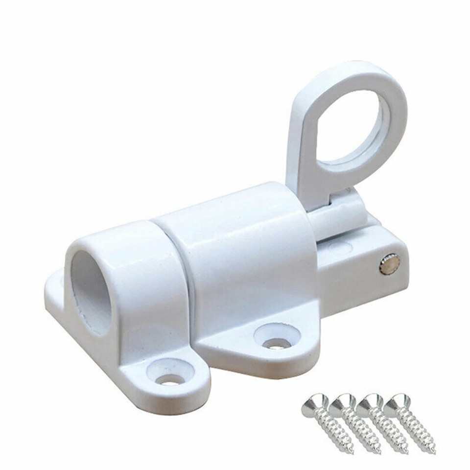 Self Closing Latch Bolt Automatic Spring Loaded Door Gate Security Lock ...