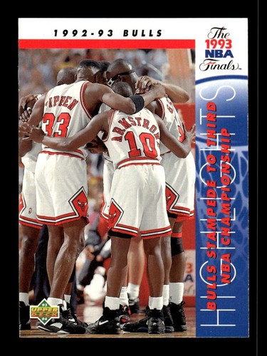 1993-94 Upper Deck NBA Finals #208 Chicago Bulls | eBay