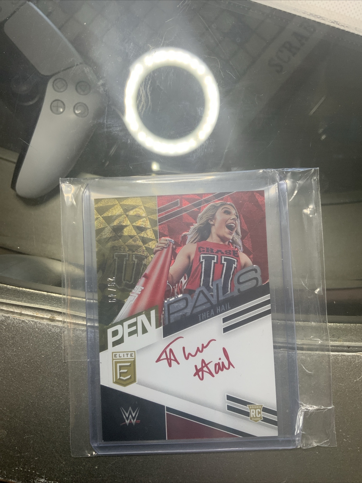 Thea Hail 2023 Elite WWE #PL-THL Pen Pals - Blue /25 Price Guide ...