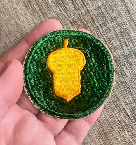 WWII 87th Infantry Division patch original US Army from 40's new unused ...