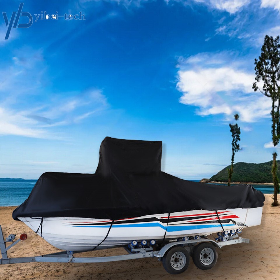 420D Heavy Duty Center Console T-Top Boat Cover Storage Waterproof 20 ...