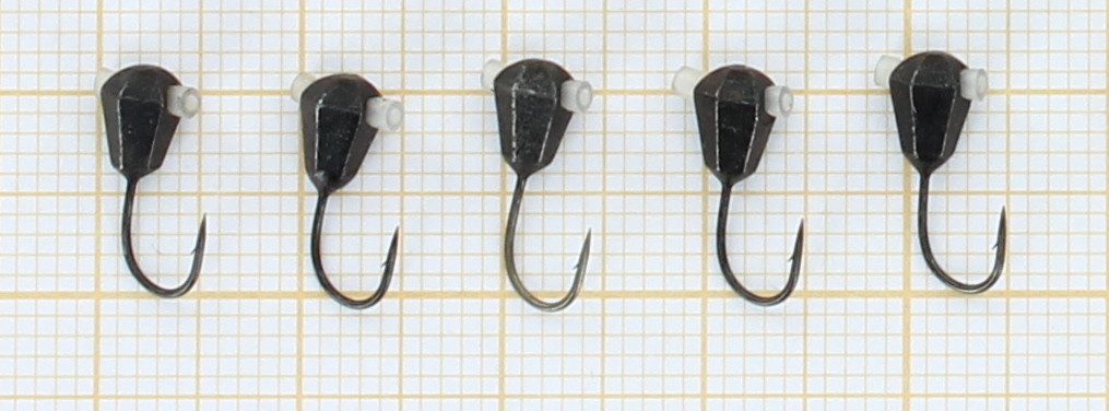 Tungsten Ice Fishing Jigs - Marmooska Winter Jig Heads (Hook #14 ...