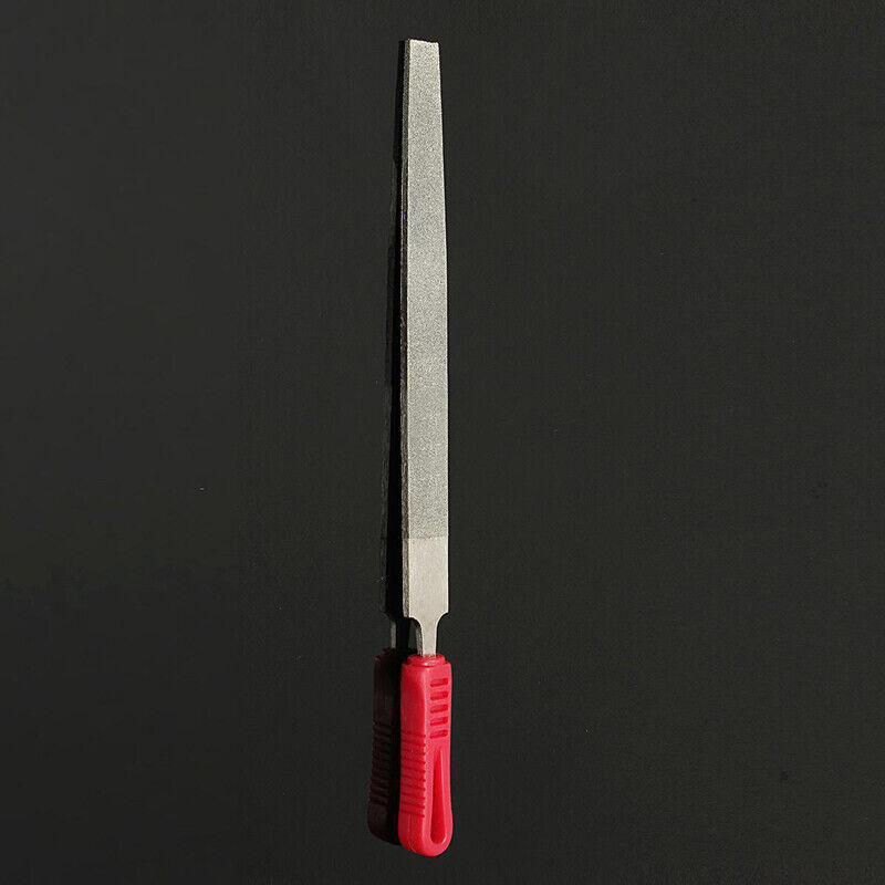 10'' 250mm 120 Grit Alloy Long Diamond Coated Flat File Filing Stone ...