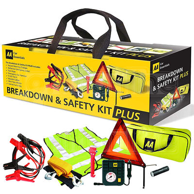 AA Emergency Breakdown & Safety Kit Plus Car Driving European Travel ...