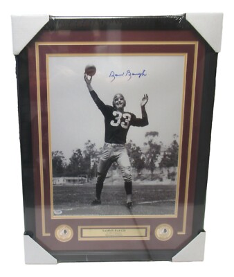 Sammy Baugh Signed Autographed 16x20 Photo Framed Redskins PSA/DNA ...
