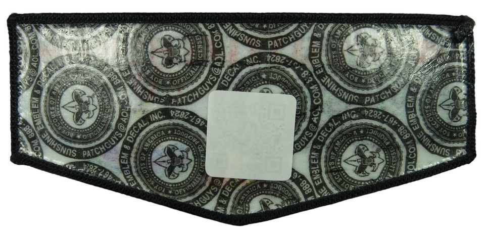 Nguttitehen Lodge 205 Lincoln Heritage KY Brotherhood Flap BLK Bdr ...