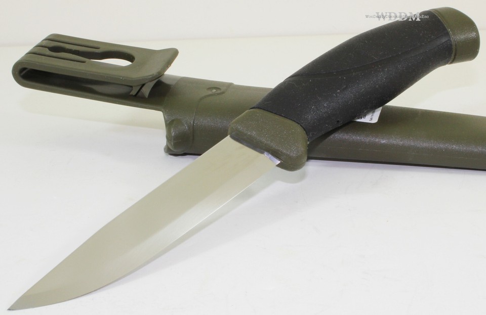 Morakniv Mora Companion Heavy Military Green Camping Hunting Utility ...