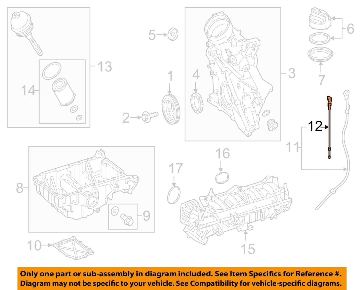 Mercedes MERCEDES-BENZ OEM 15-16 C300 2.0L Engine-Oil Fluid Dipstick ...
