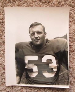 VINTAGE NFL 1960's GREG LARSON TEAM ISSUED PRESS PHOTO NEW YORK GIANTS ...