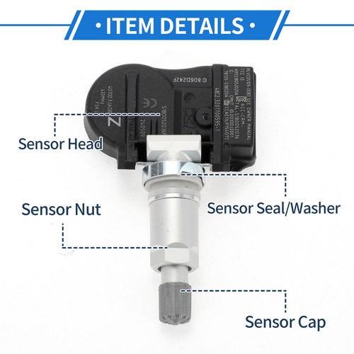 Piece of 1 No.407003JA0B Tire Pressure Sensor fit for Nissan Pathfinder ...