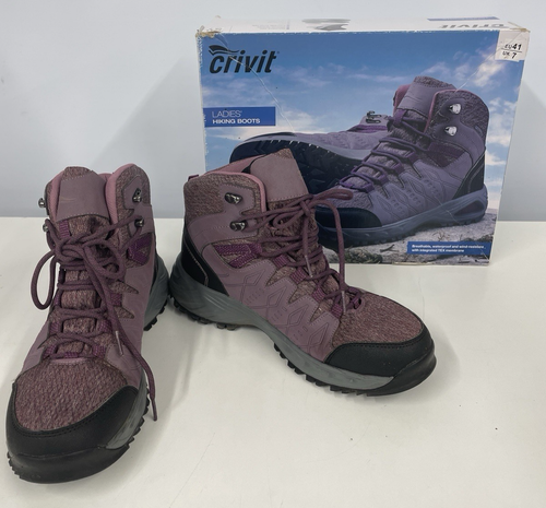 Crivit Womens Walking Hiking Boots Waterproof Breathable UK7 Boxed VGC ...