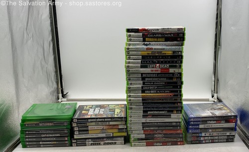 12.2LB Bulk Video Game Lot For Xbox & PlayStation Consoles *Untested ...