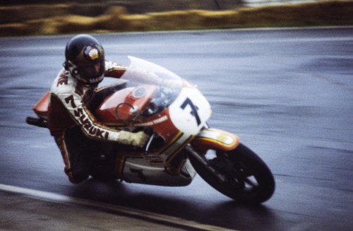 Barry Sheene Suzuki 1976 Motorcycle Racing Old Photo 42 | eBay