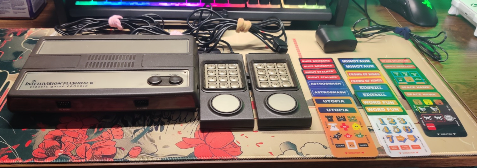Intellivision Flashback Classic Console Collector's Edition 60 Built-in ...