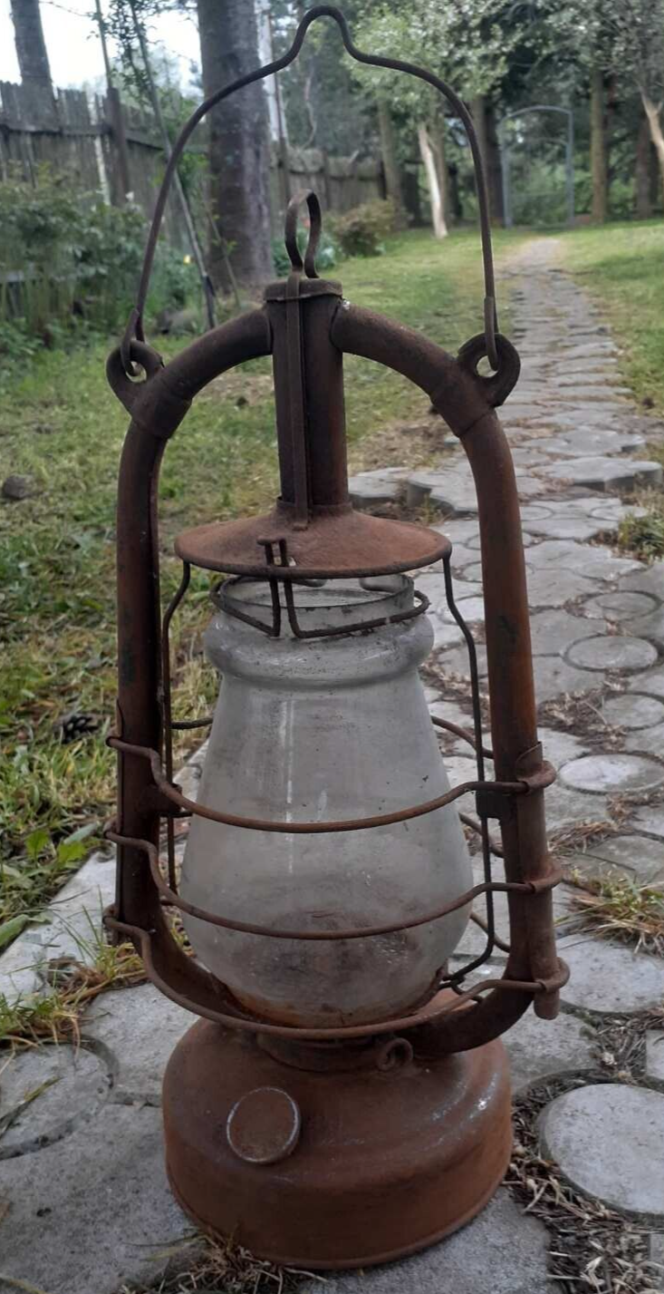 USSR Vintage Kerosene Lantern – Rare Soviet Oil Lamp Retro Collectible ...