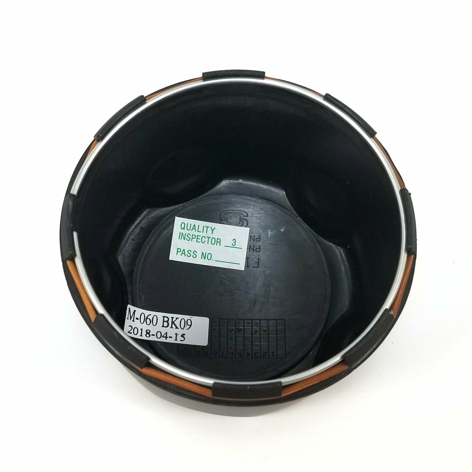 4 American Racing Black Center Caps for 5/6L AR910 AR62 Outlaw II AR926 ...