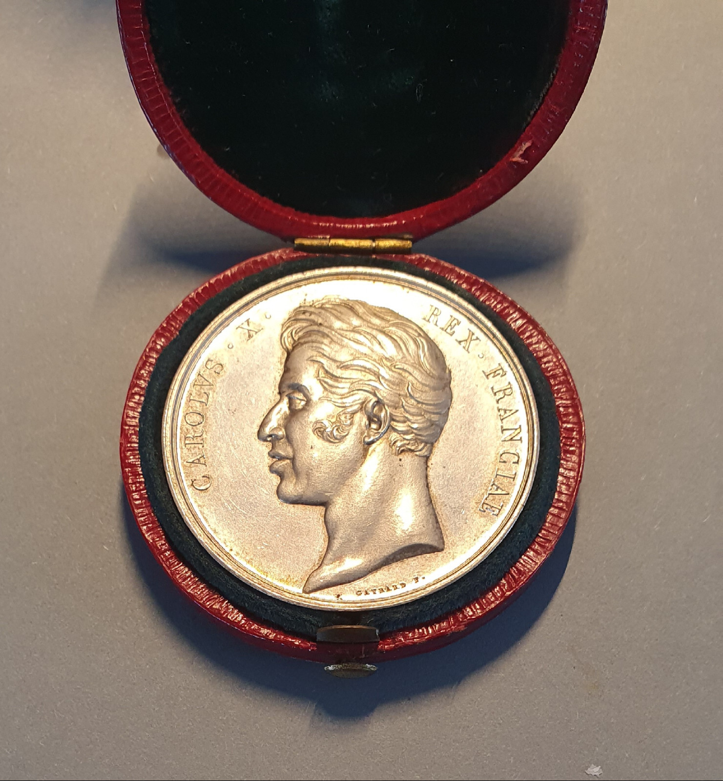 FRANCE-1825- CHARLES X CORONATION- SILVER | Grelly USA