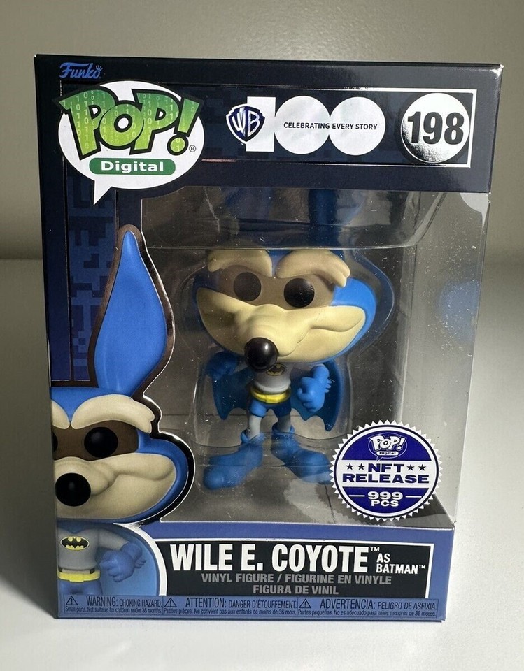 Funko Pop! Digital WB - Wile E Coyote as Batman #198 LE 999 - Fast ...