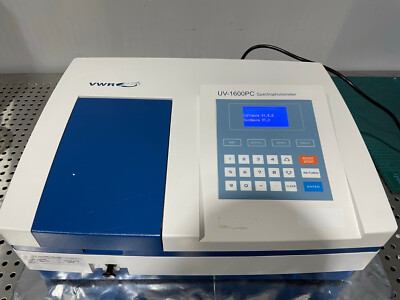 VWR UV-1600PC Spectrophotometer | eBay