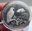 1993 ZAMBIA African HUGE 250 Kwacha Silver MEDALLION COIN w Fish Eagle ...