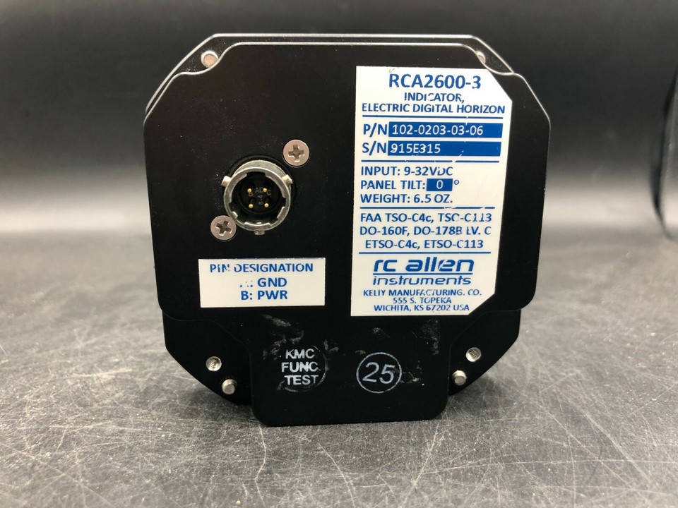 RC Allen RCA2600-3 Electronic Digital Horizon | eBay