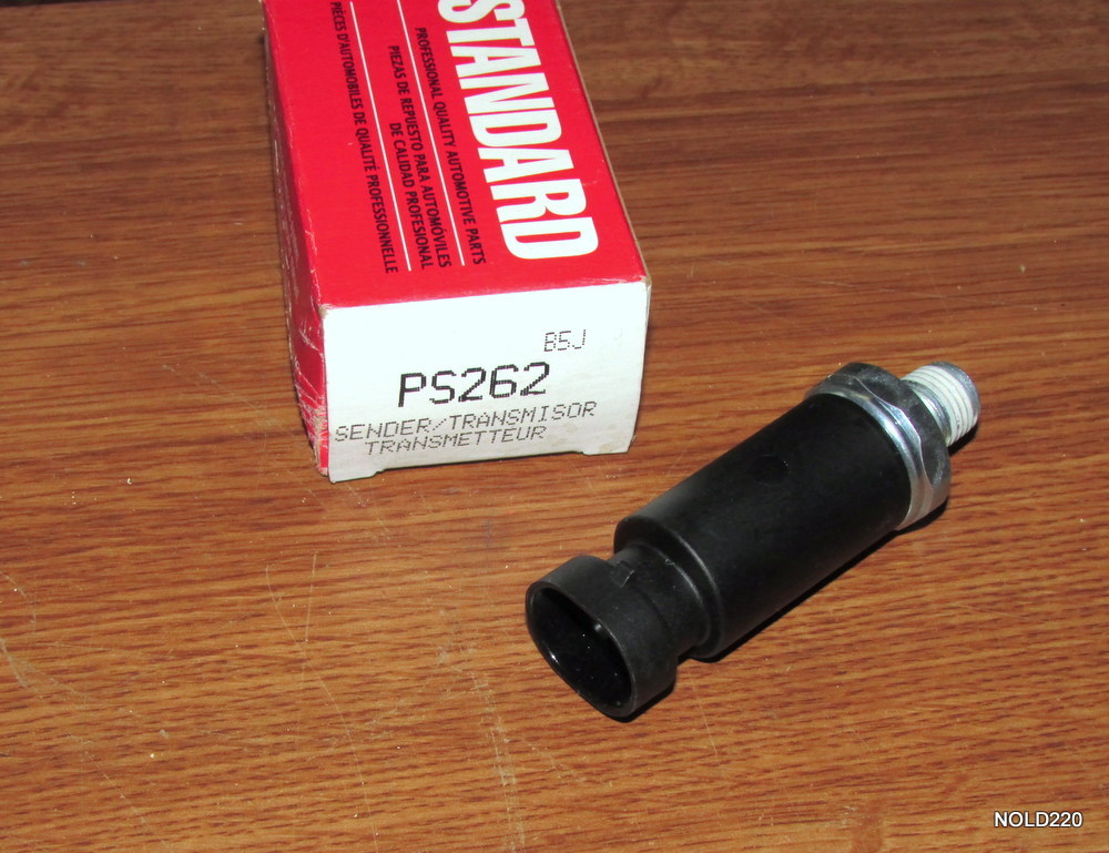 NEW Engine Oil Pressure Sender With Gauge Standard Motor PS-262 (J1017 ...