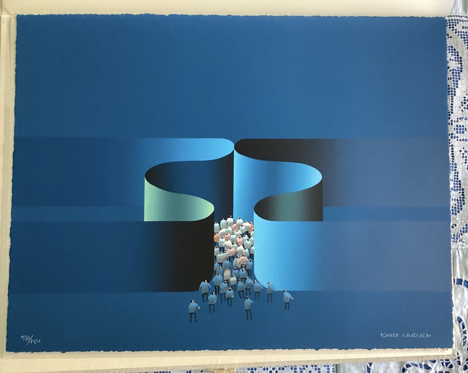 Kurt Larisch, 3 Separate Serigraphs Special Limited Edition Book ...