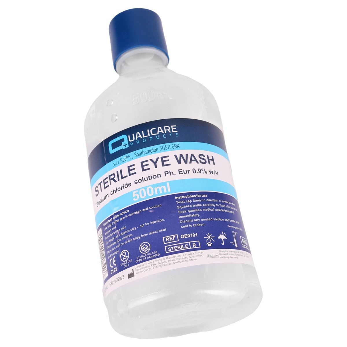 Cardinal Eye Wash Saline