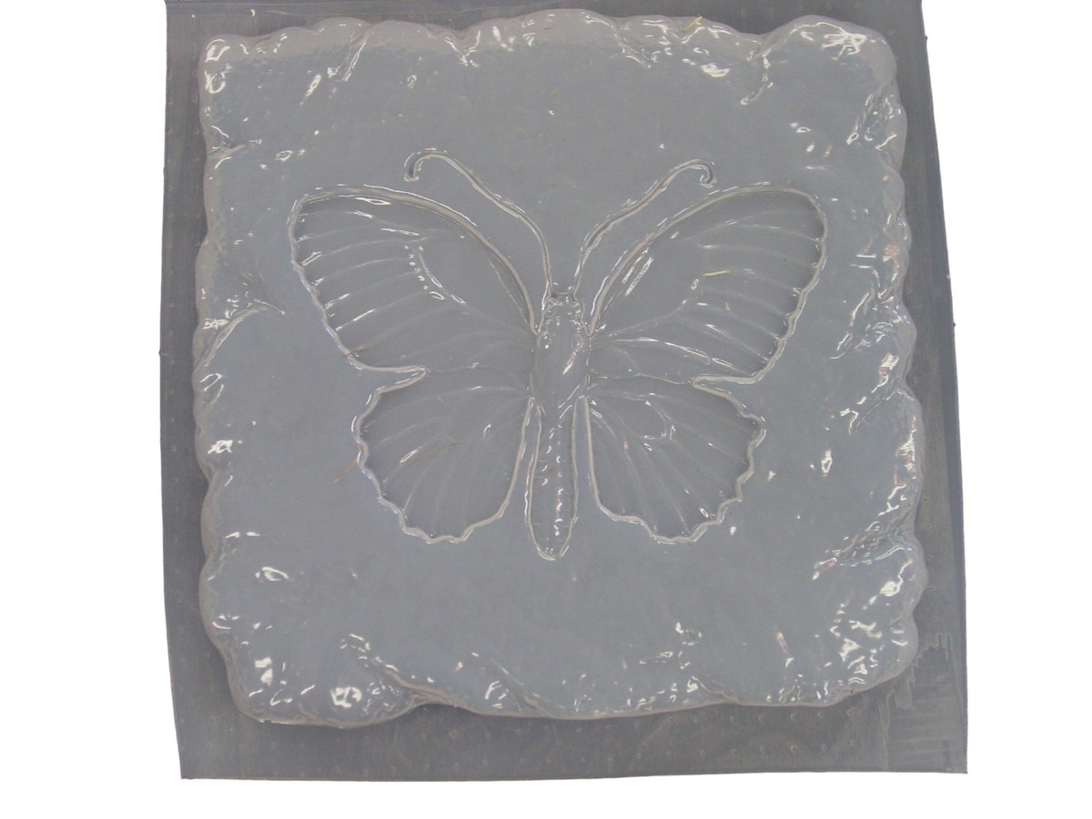 Butterfly Garden Stone Mold Butterfly Stepping Stones Etsy