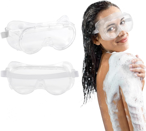 Adjustable Eyelash and Eyebrow Protector Shower Goggles Shield: Glasses ...