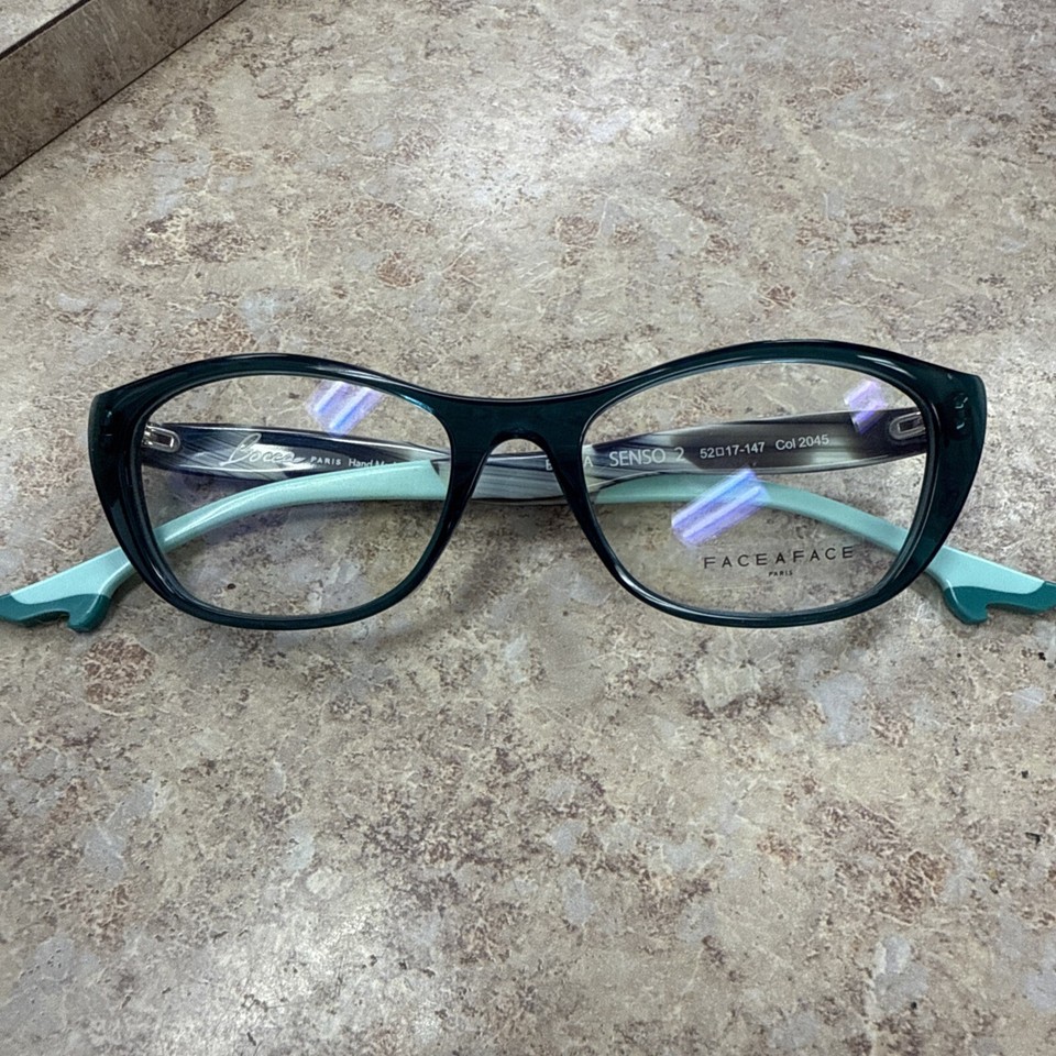 Rare Authentic Face a Face Senso 2 Col.aqua Blue 52 Mm | eBay