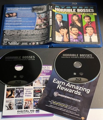 Horrible Bosses Totally Blu-ray 2 Discs Inappropriate Edition | eBay