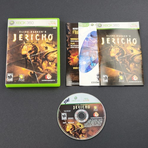 Clive Barker's Jericho (Microsoft Xbox 360, 2007) Horror Video Game Complete | eBay