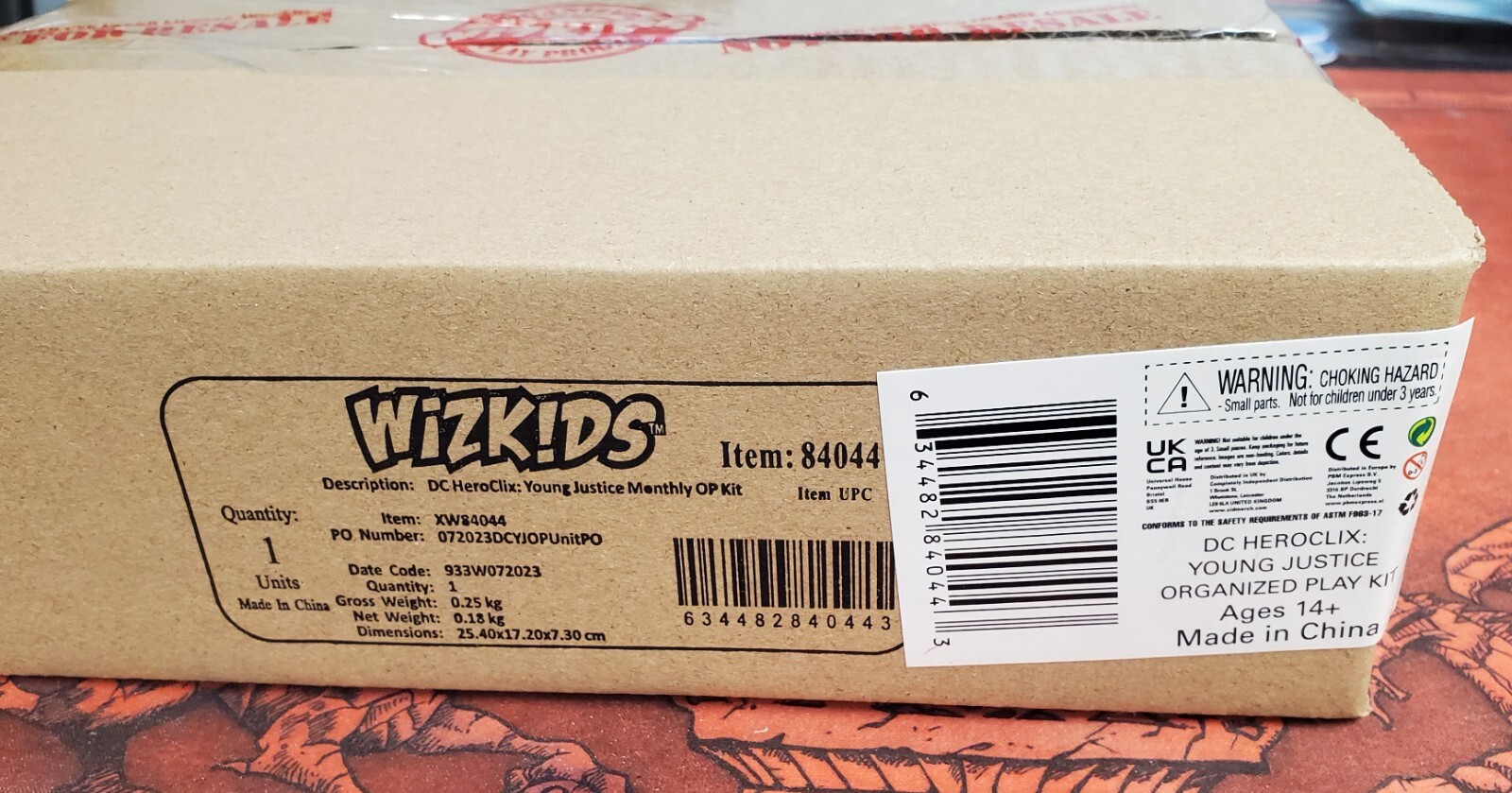 DC Heroclix Young Justice 2024 Monthly LE Op Promo KIT Sealed with Free ...