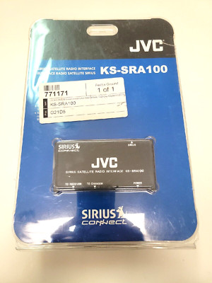 JVC KS-SRA100 Sirius Connect Satellite Radio J-BUS Interface Kit - Open ...