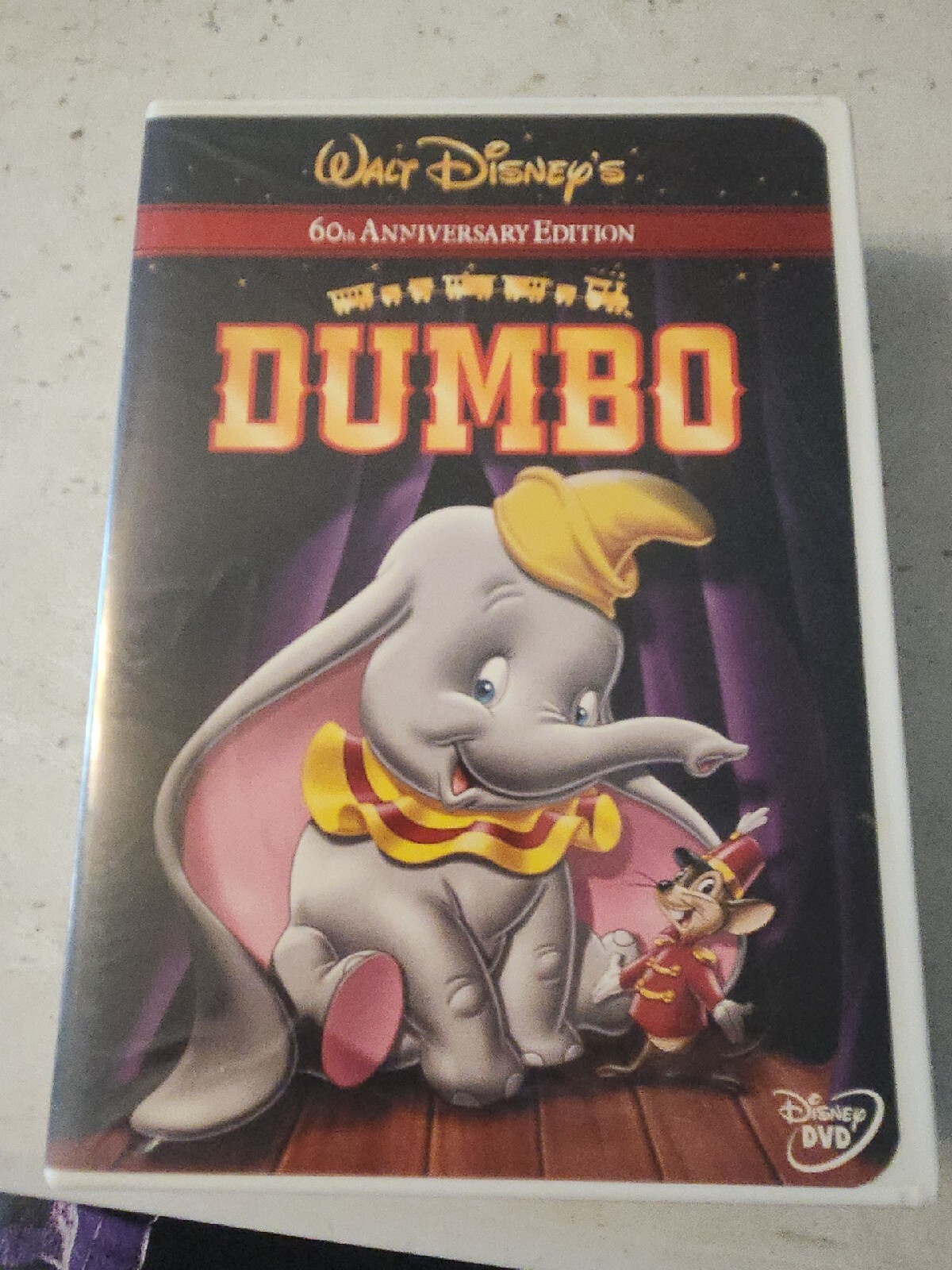 Walt Disney's Dumbo (DVD, 2001) 60th Anniversary Edition 786936144390 ...