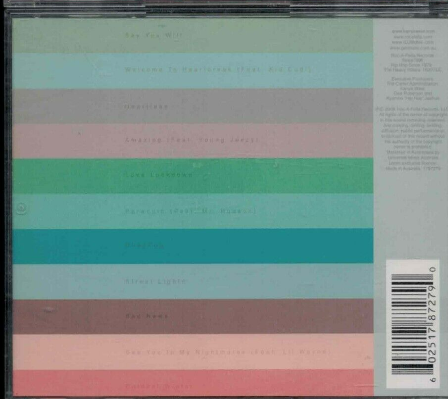 KANYE WEST - 808s & HEARTBREAK CD 2008 DIGISLEEVE + FOLD OUT POSTER | eBay