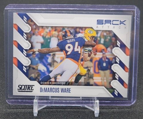 DEMARCUS WARE 2022 Score SACK ATTACK #DW BRONCOS | eBay