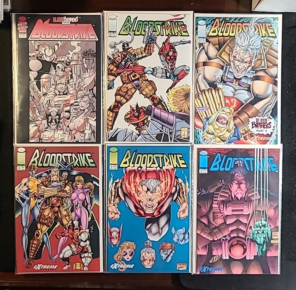 Bloodstrike #1-6 (Image Comics, 1993) Lot Of 6 | eBay