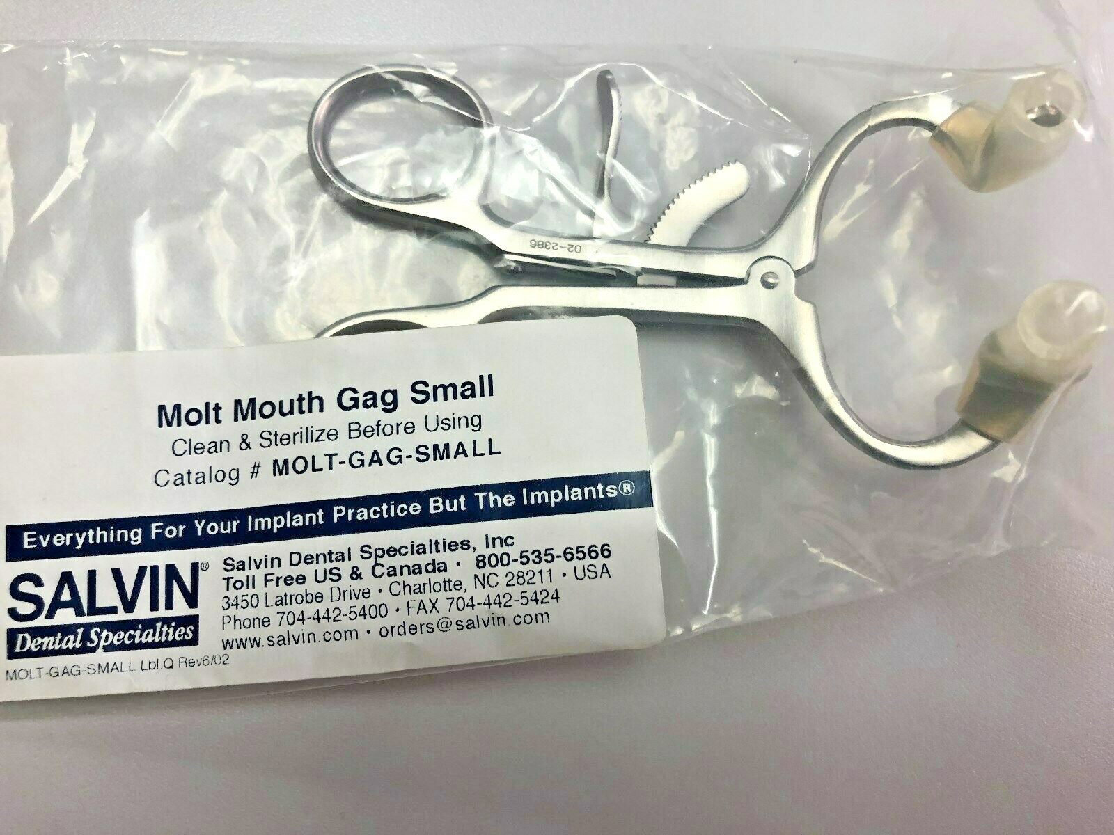 MOLT MOUTH PROP - GAG SMALL BY SALVIN (NEW) | eBay