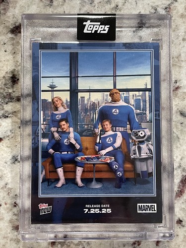 2025 Marvel Topps NOW Fantastic Four: First Steps MCU Movie Poster ...