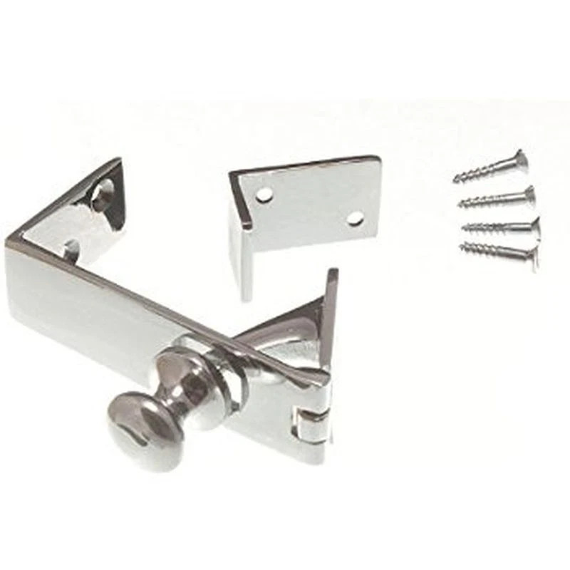 Flap Catch Hinges Solid Brass Chrome Satin Polished Bar Shop Counter ...