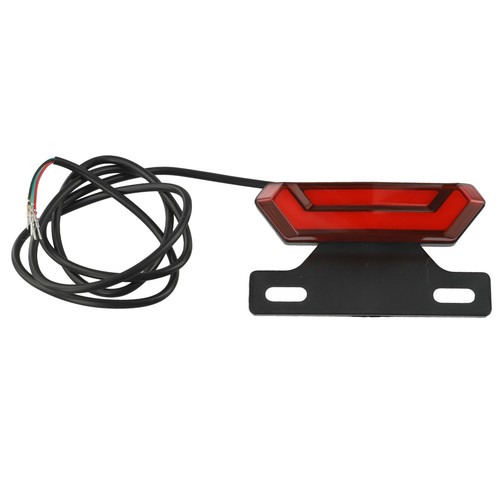36V 48V Ebike Rear Tail Light 4 Pin LED Lamp For Night Tail and Brake ...