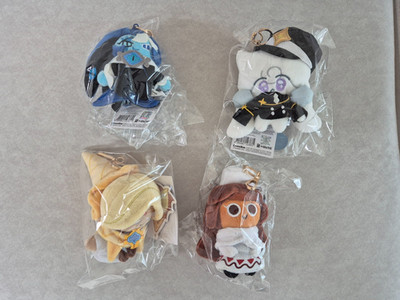 NEW Cookie Run Kingdom Shadow Milk Keyring Keychain Stuffed Toy Plush ...