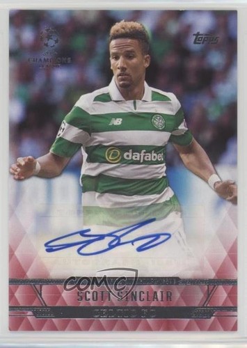 2016-17 Topps UCL Showcase Champions League Red /25 Scott Sinclair #CLA ...