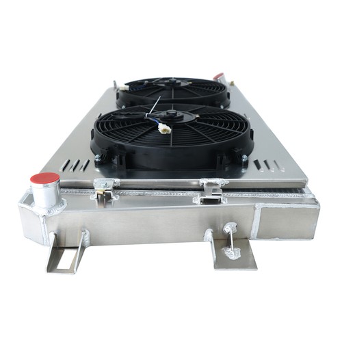 4Row Radiator Shroud Fan For 01-05 Chevy Silverado/GMC Sierra 2500 3500 ...