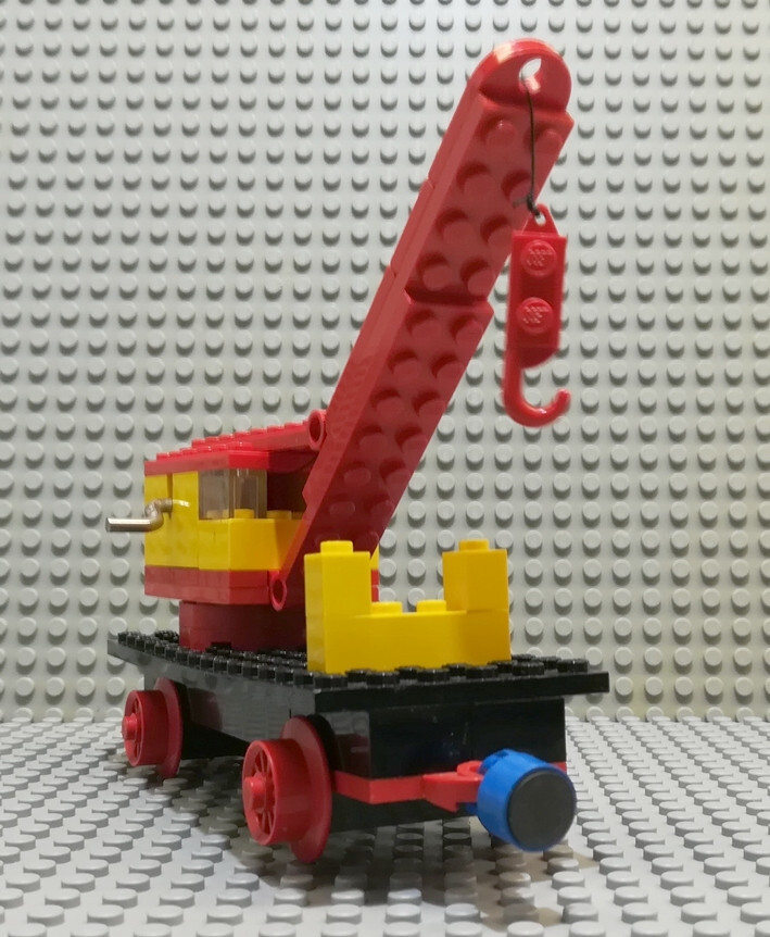 LEGO® 128-3 MOBILE CRANE (PLATE BASE) BA EISENBAHN WAGON ZUG TOWN ...