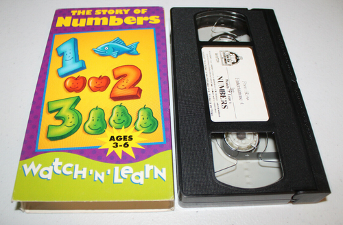 Watch n Learn - The Story of Numbers (VHS, 2001) for sale online | eBay