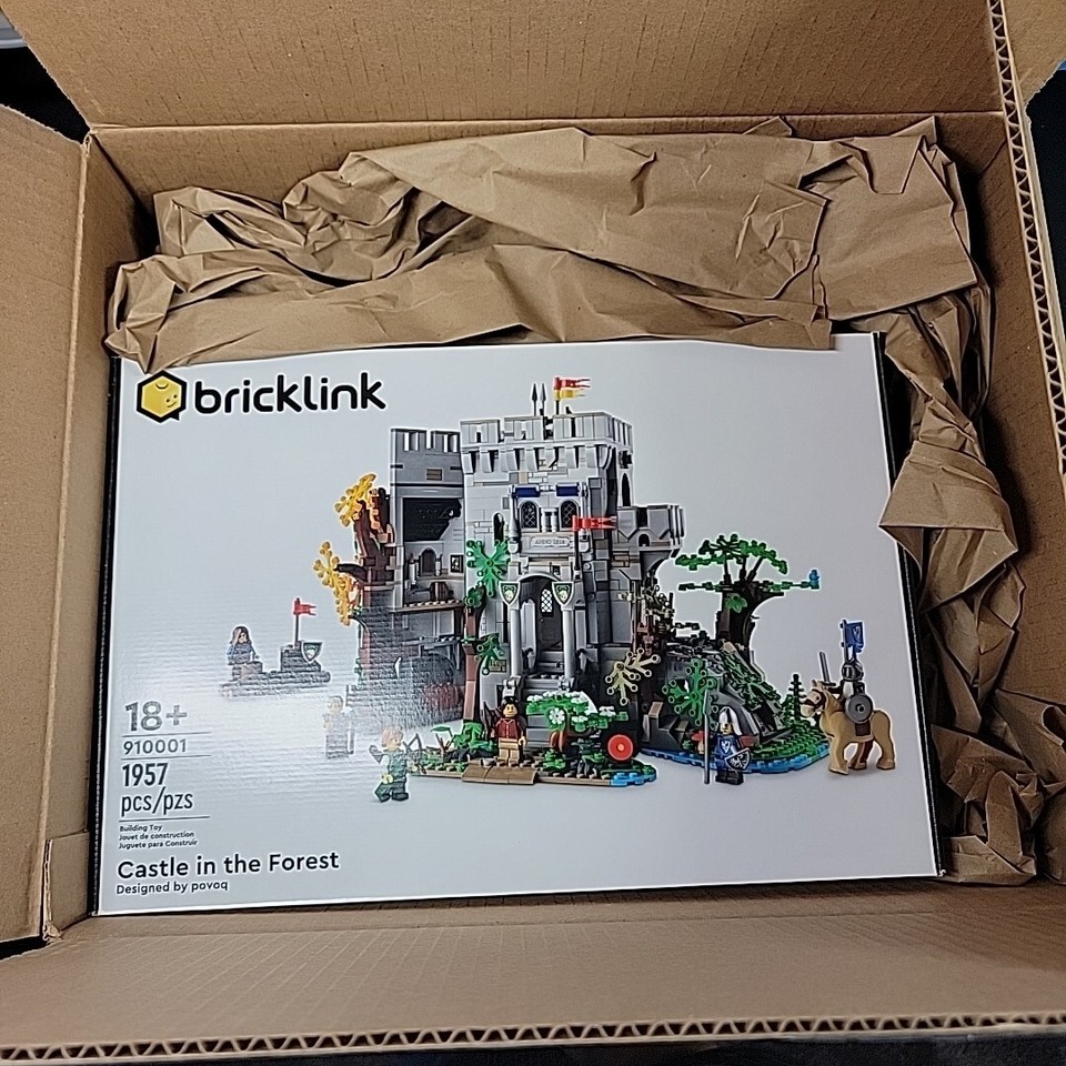 Lego Bricklink Designer Program 910001 Castle in the Forest NEW NIB ...