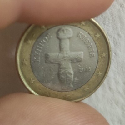 1 Euro Münze 2008 Kibris, Zypern Selten | eBay.de